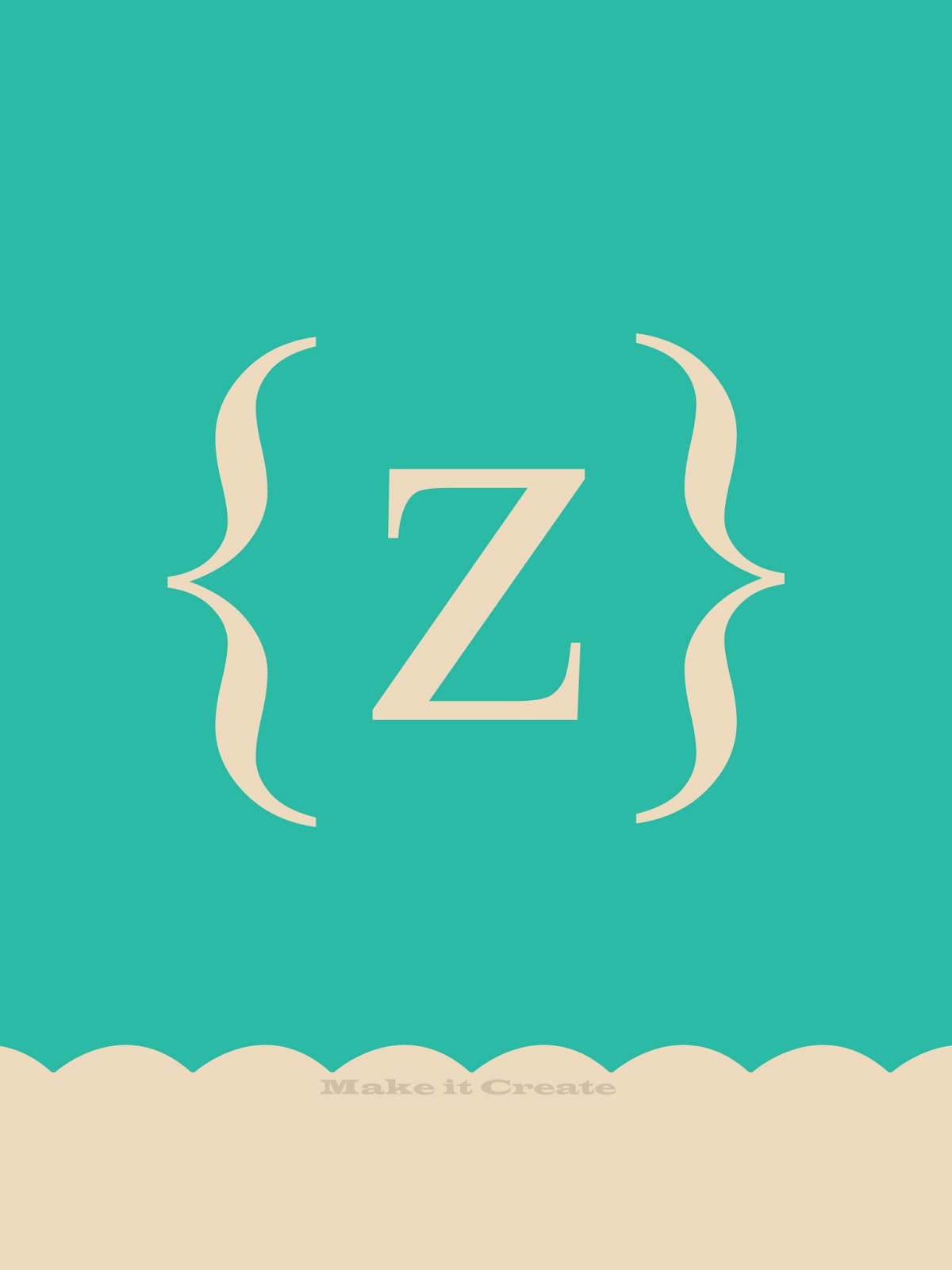 Make it...Create--Printables & Backgrounds/Wallpapers: Letter Initial ...