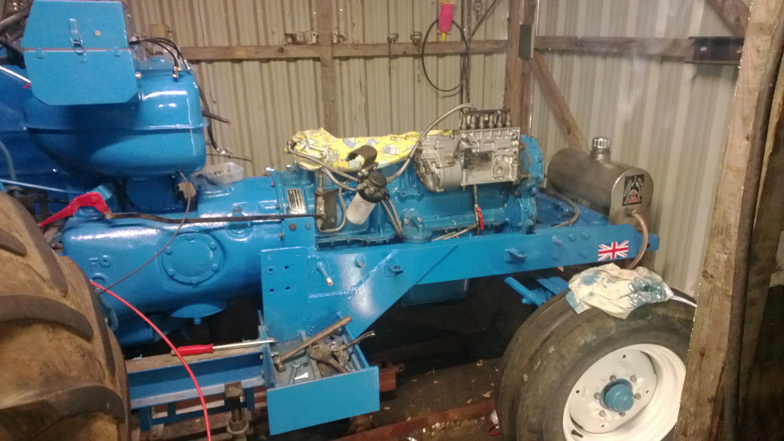 expresstractorpulling.com: Bluebird Express 2013 - Naked! Part I