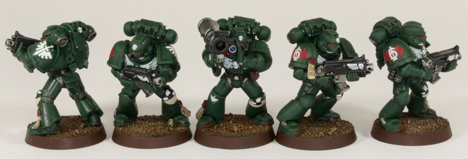 Colorblind Painter: Dark Angels 4th Company