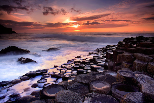 Giant’s Causeway a natural wonder