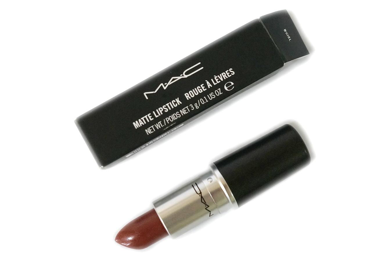 MAC Lipstick in Whirl (Matte) | Review, Swatches, Photos - Jello Beans