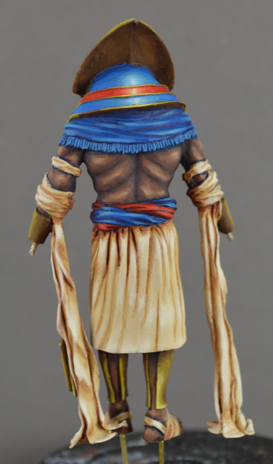 Jen's Mini Painting: Thoth: Gold