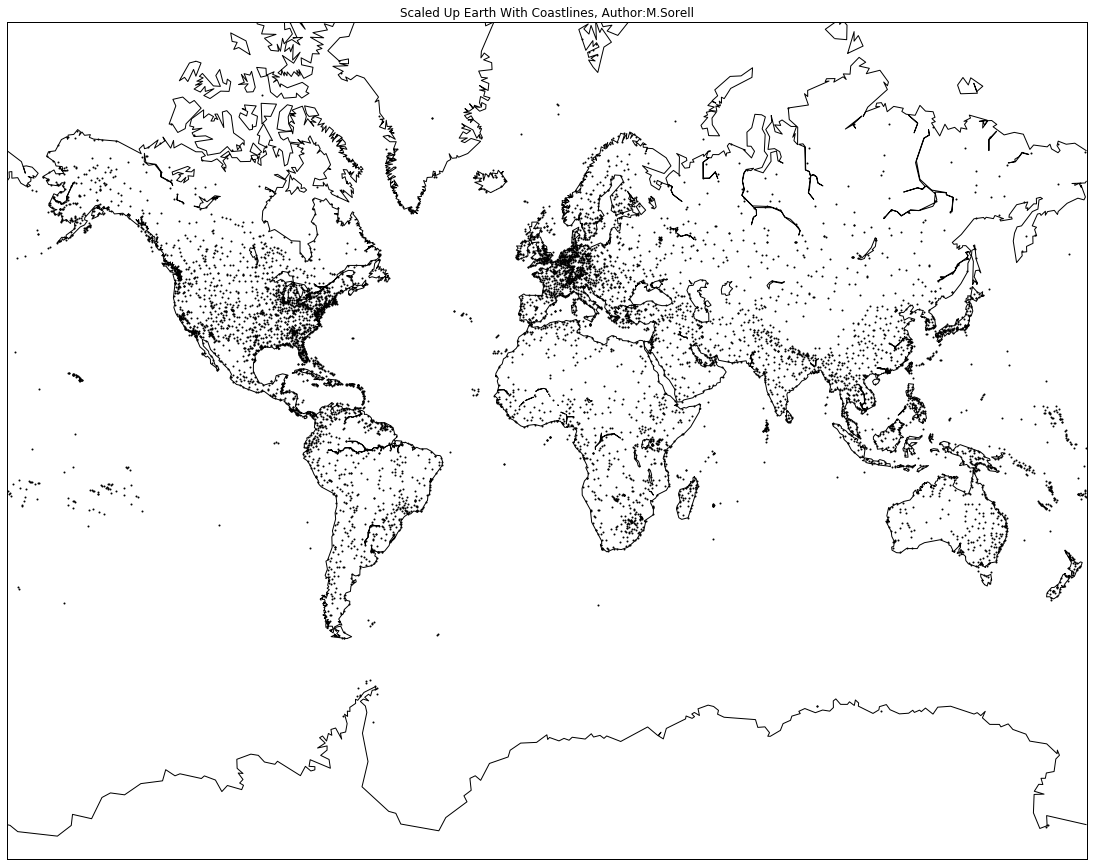 Visualizing Geographic Data- Basemap and Python Visualizing Geographic Data- Basemap and Python