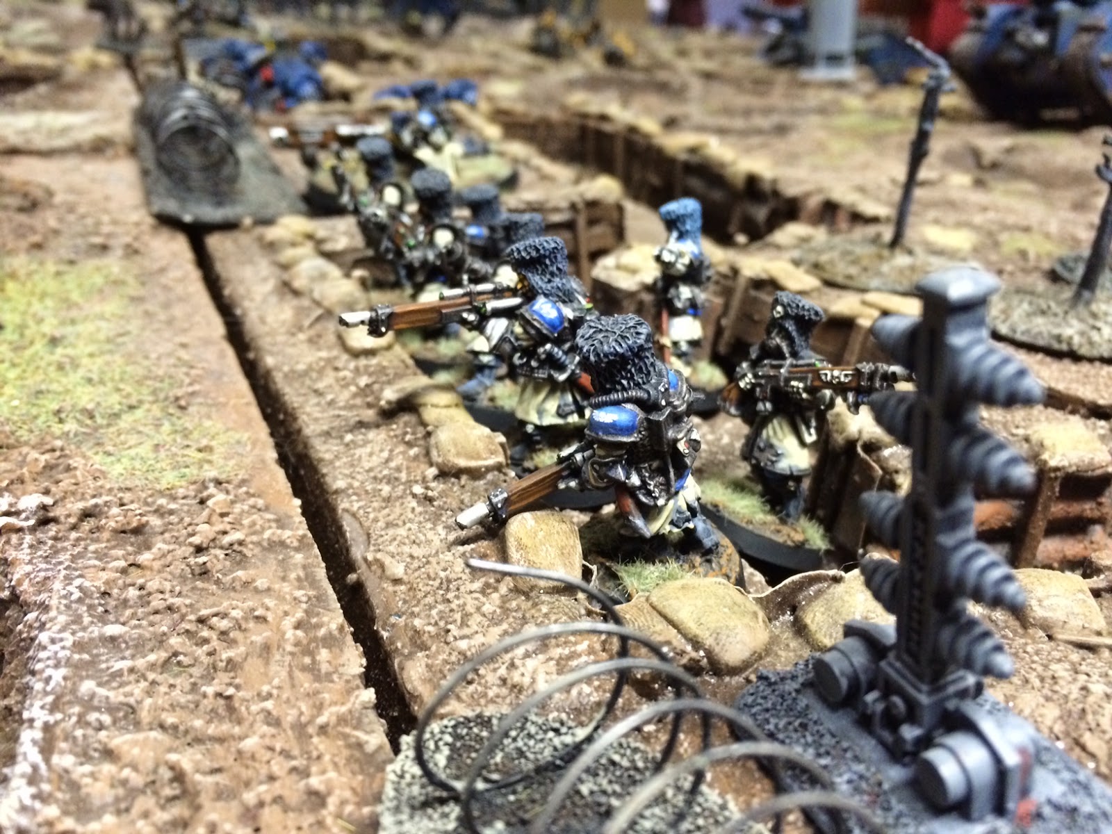 Fawcett Avenue Conscripts: Trench Warfare - 40K Style!