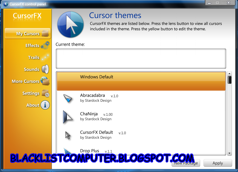 Stardock CursorFX Plus 2.11 Full Key Pack
