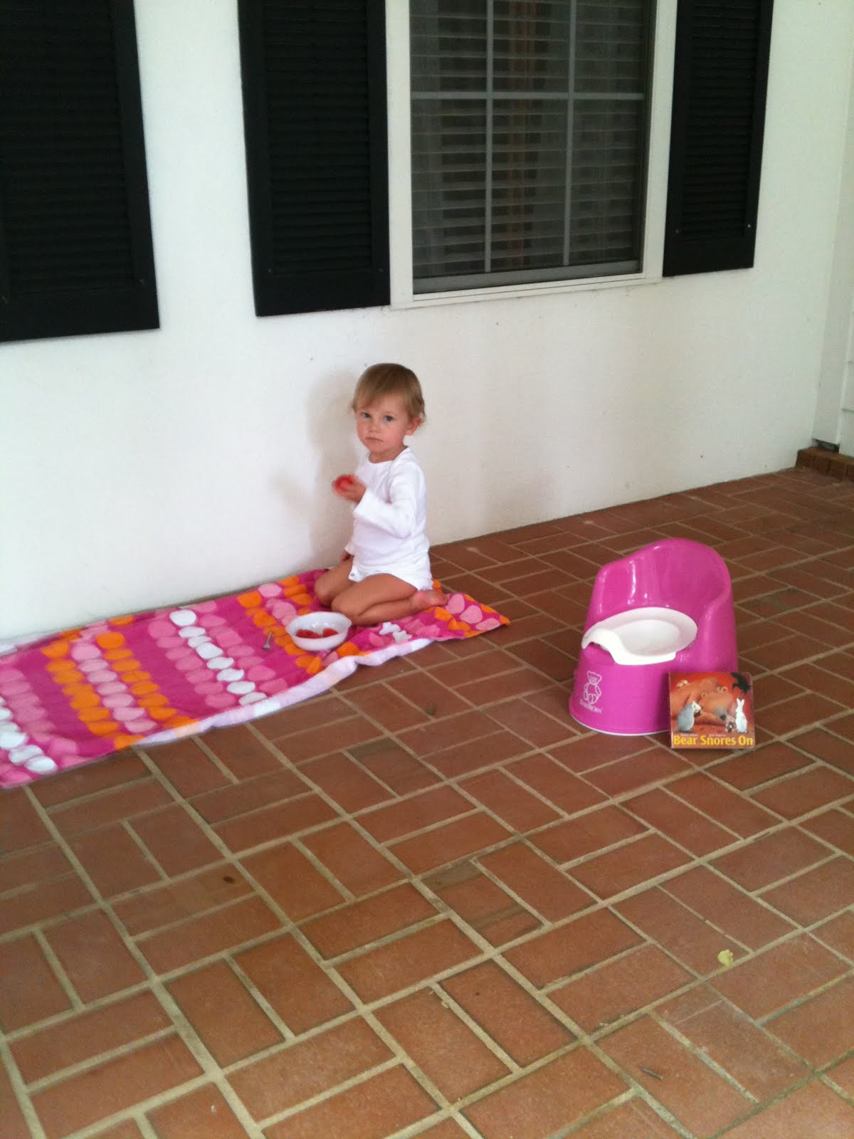 Berry Family: 7/16-22/2011 Potty Training, Baking, Beach