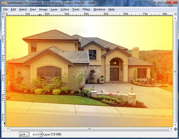 Trikmudah: Membuat Efek Light Leak Pada Foto di GIMP