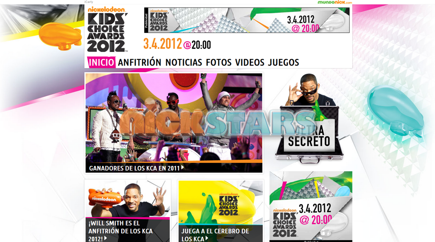 KCA 12 SITIO OFICIAL!! ~ Nick Stars