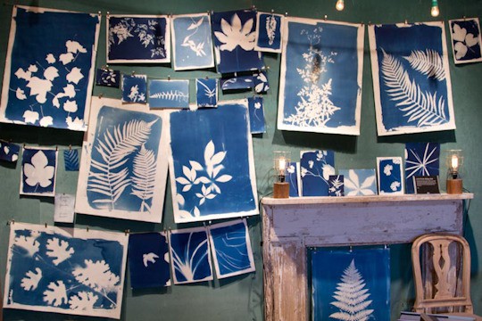 BeSoStyle: diy: sun prints