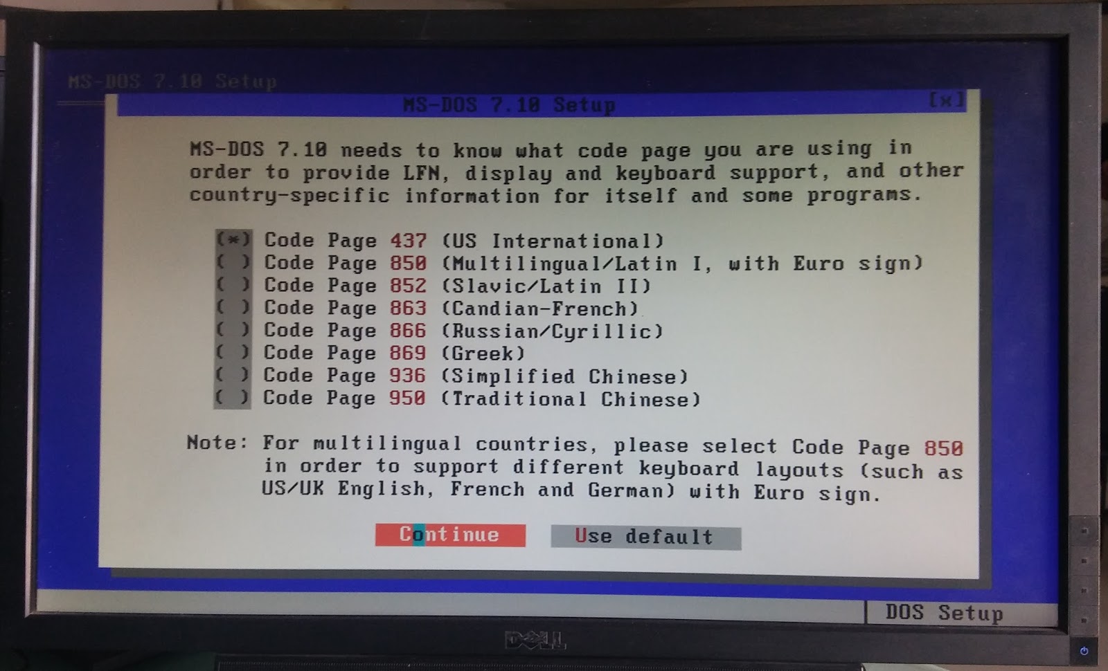 MS DOS Installation - Keshav's Blog