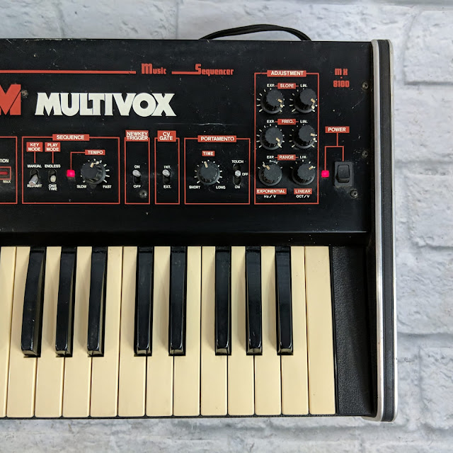 MATRIXSYNTH: Multivox Computer Basic System Music Sequencer MX-8100 SN ...