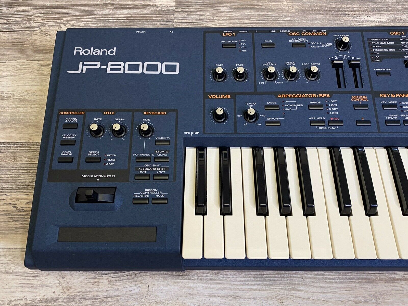 MATRIXSYNTH: Roland JP-8000 Analog Modeling Synthesizer SN ZJ33169