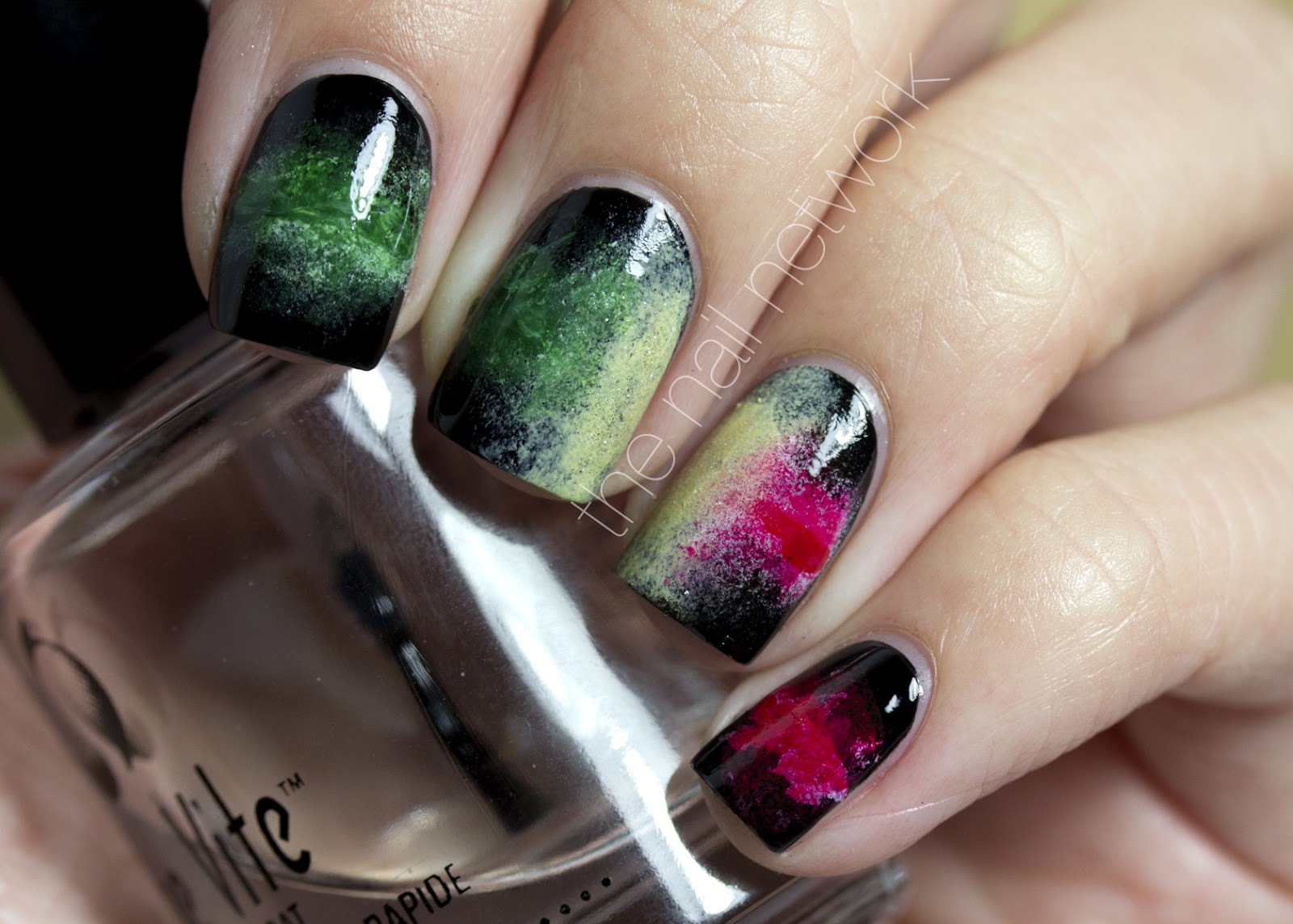 The Nail Network: Fandom Series: Harry Potter 'Battle of Hogwarts' Nail Art