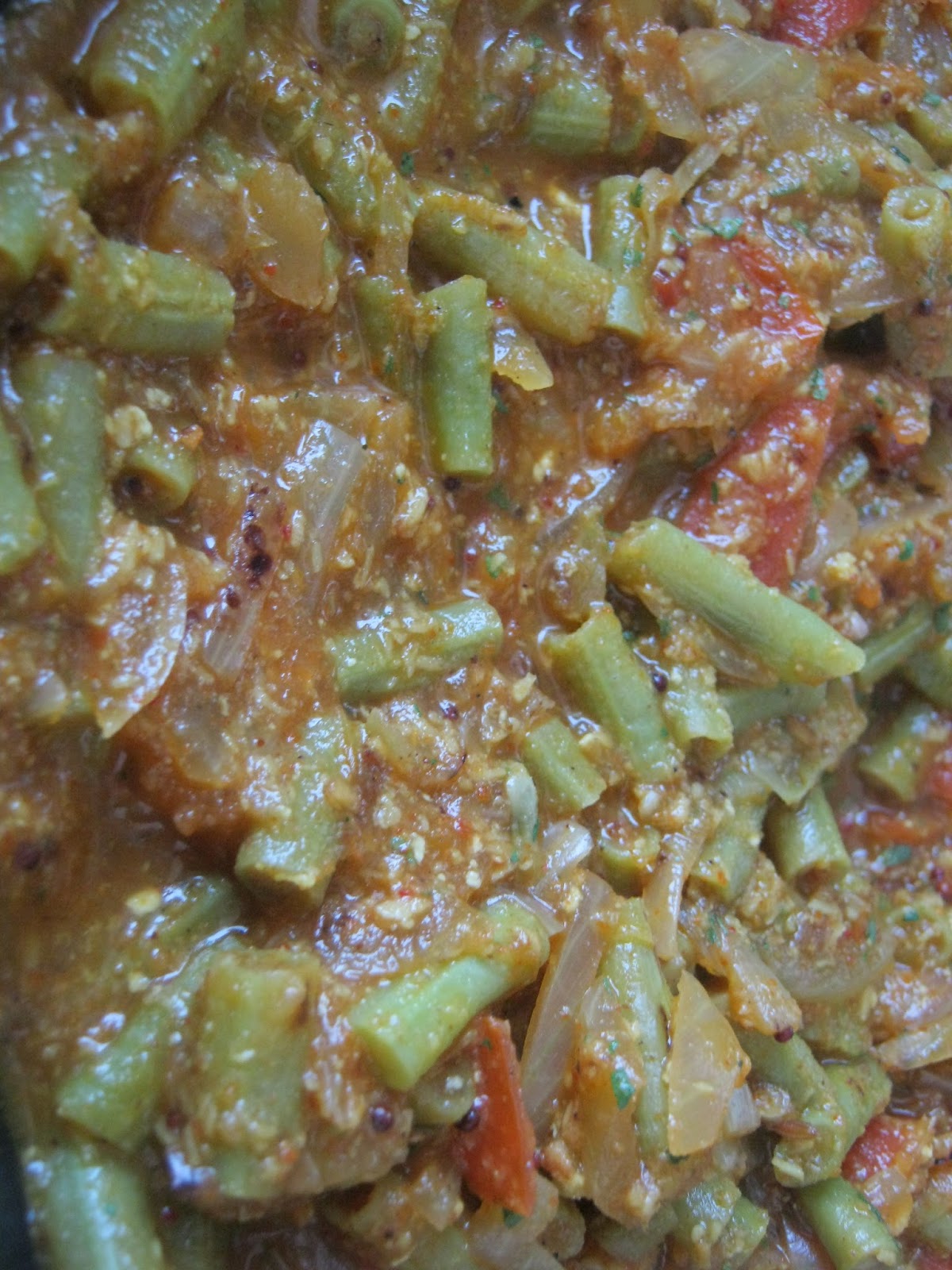 Sri's kitchen: Long beans curry (1) / barabatti curry