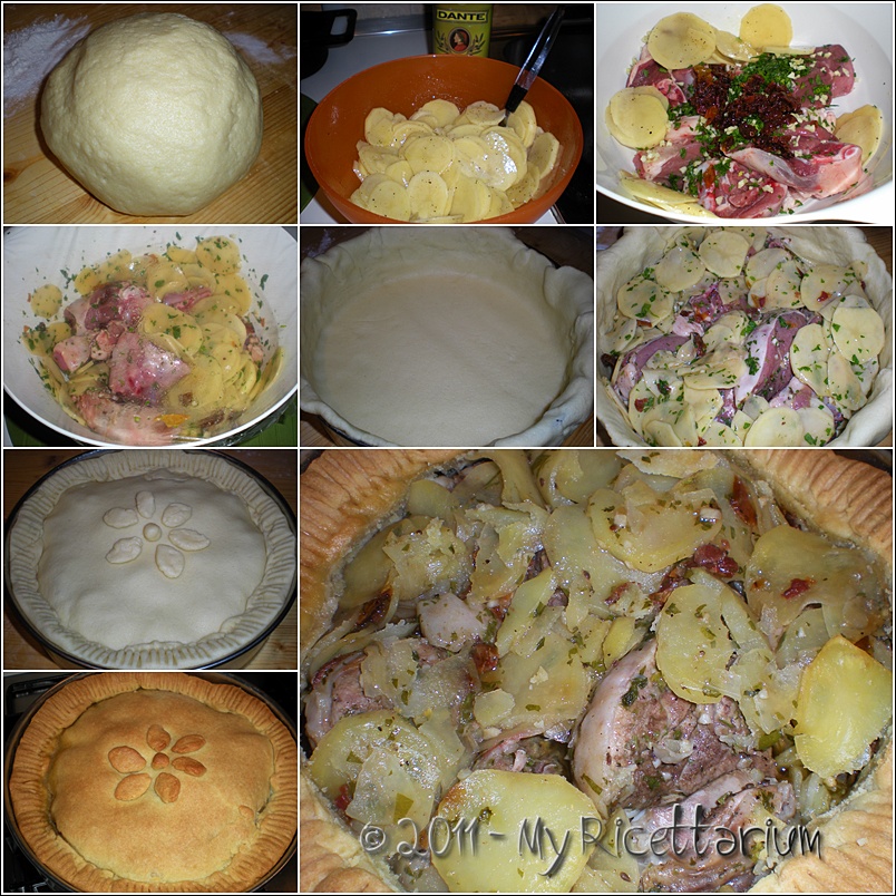 My Ricettarium: Sa Panada di Agnello