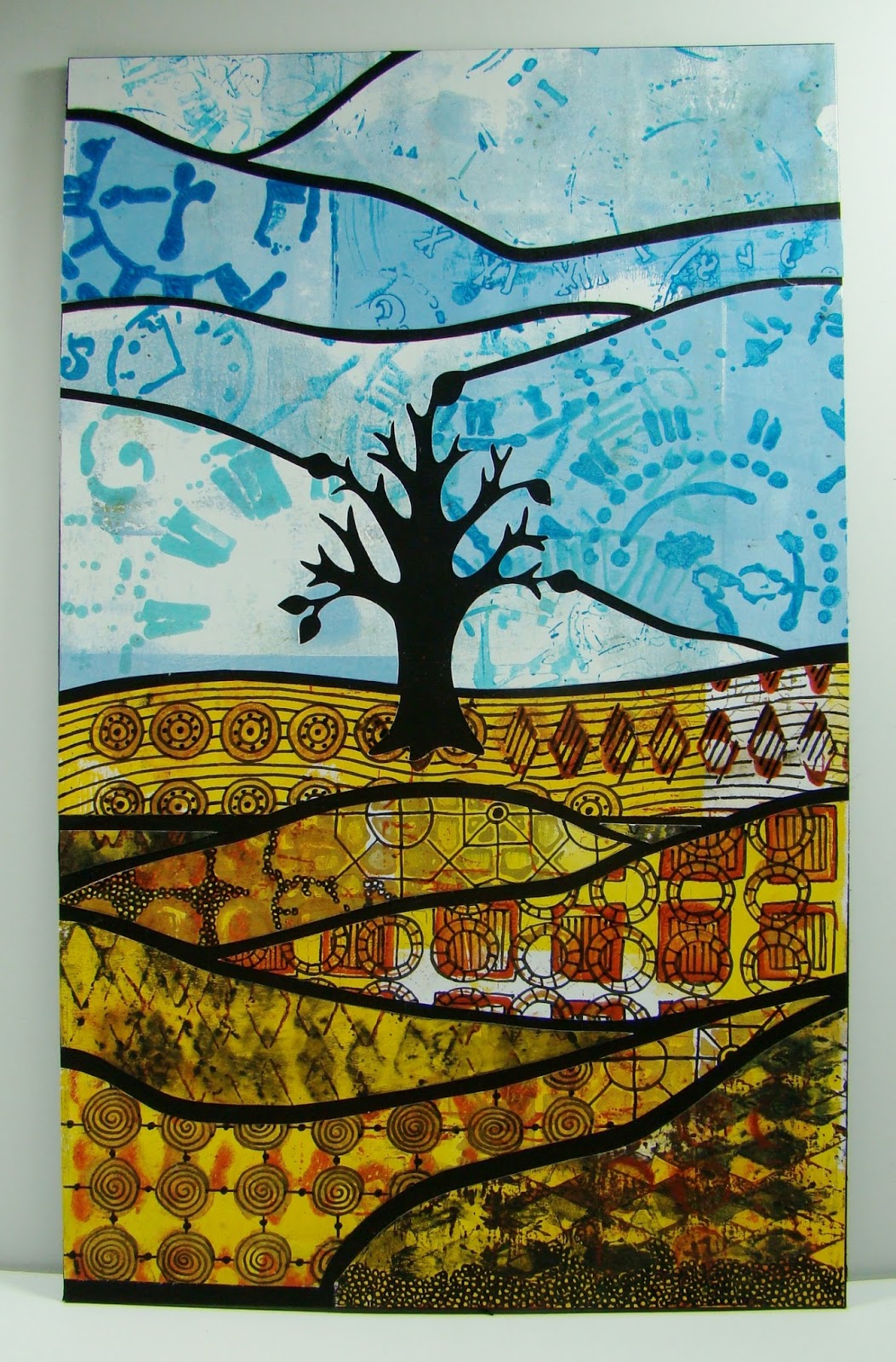 in the hills of North Carolina: Tangled Mountains