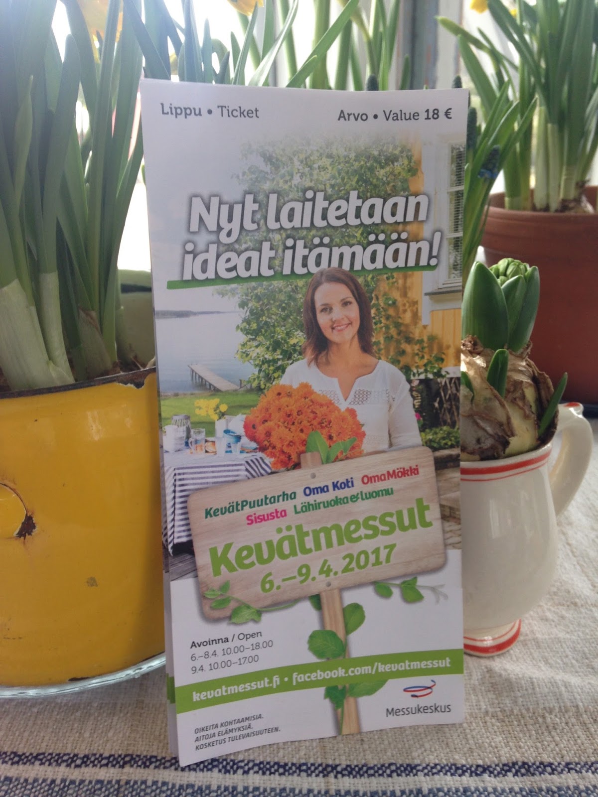 Päivänpesän elämää: Pika-arvonta 4kpl lippuja Helsingin Kevätmessuille