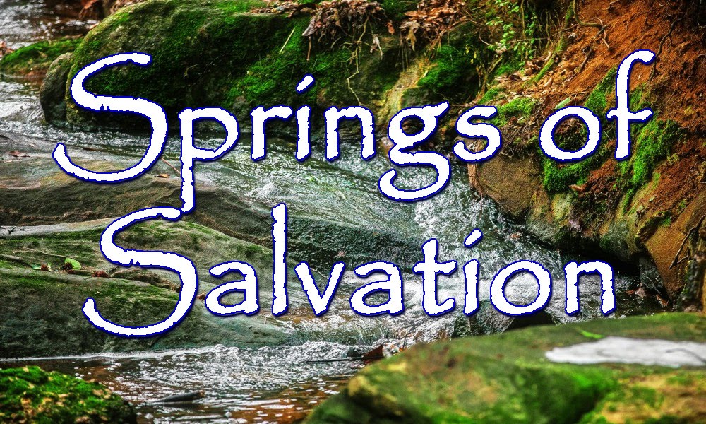 Springs of Salvation (You will draw water joyfully) - Andersen ...