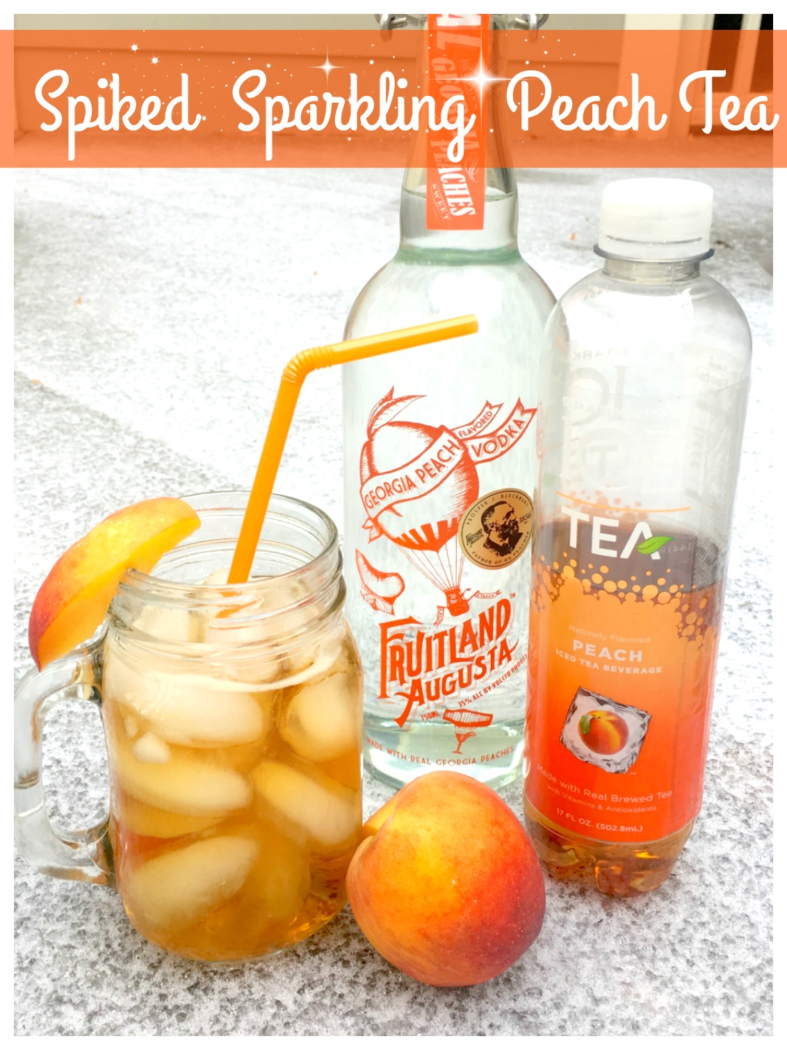 Magnolia Mamas : Cocktail Confessions: Spiked Sparkling Peach Tea