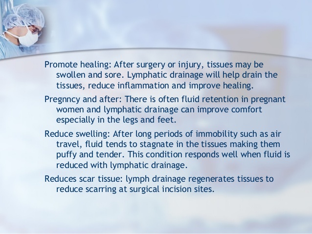 Wave Crest Massage: Theraputic Benefits Of Lymphatic Drainage