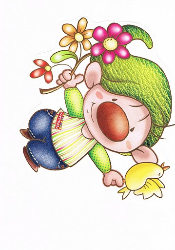 ♥ Dibujos a color ♥: ♥ Duendes a color ♥