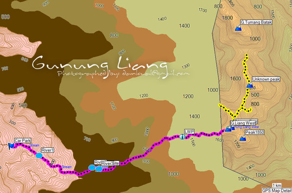 Dan's Den: Gunung Liang 1,933m
