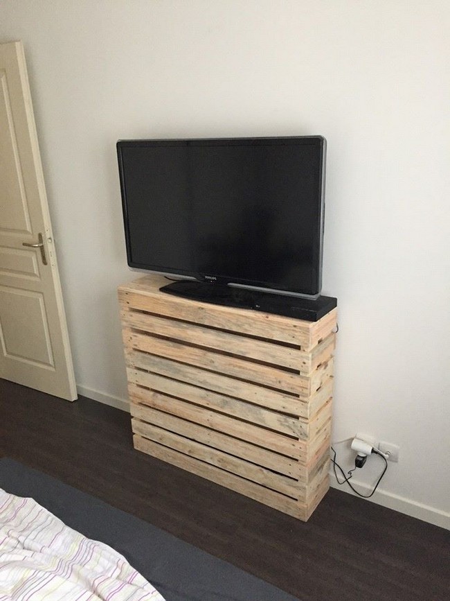 20+ Pallet TV Cabinet – 100% Reclaimed Pallets - Pallets Platform