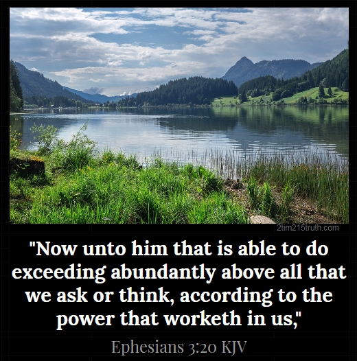 Ephesians 3 20 Kjv