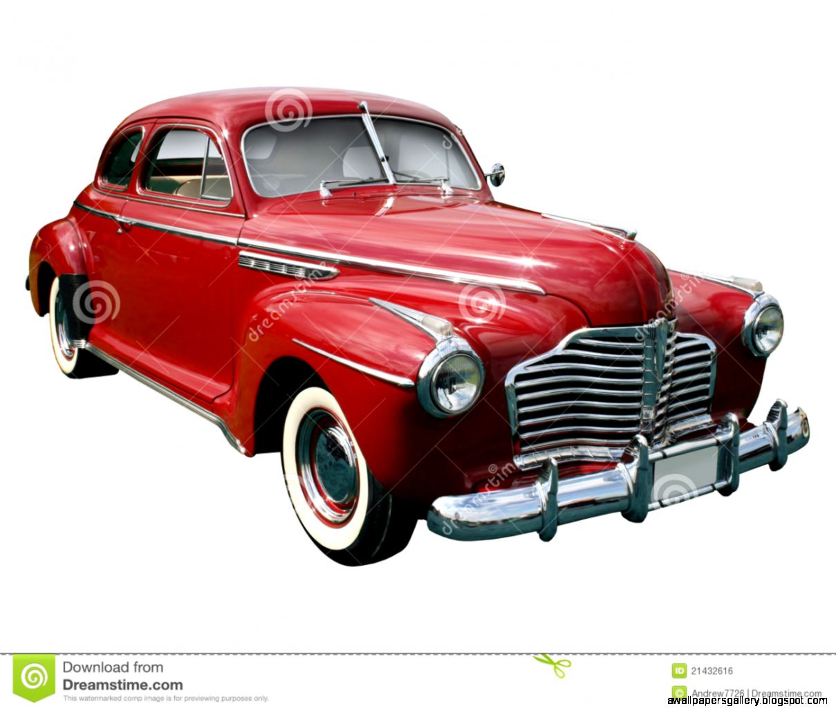 Red Classic Car Clipart | Wallpapers Gallery