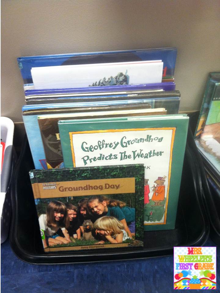 Mrs. Wheeler's First Grade Tidbits: Favorite Books for Groundhog Day ...