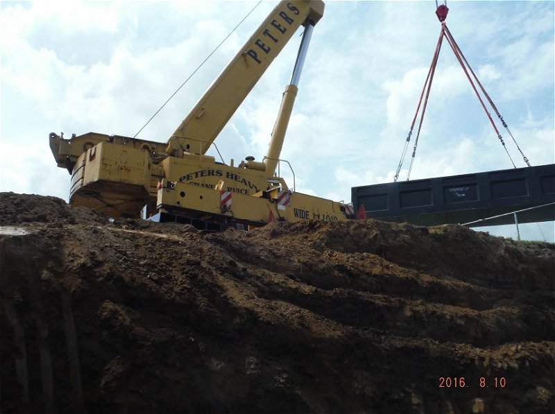 Crest Precast Concrete: Large Tanks installed at a Wisconsin School