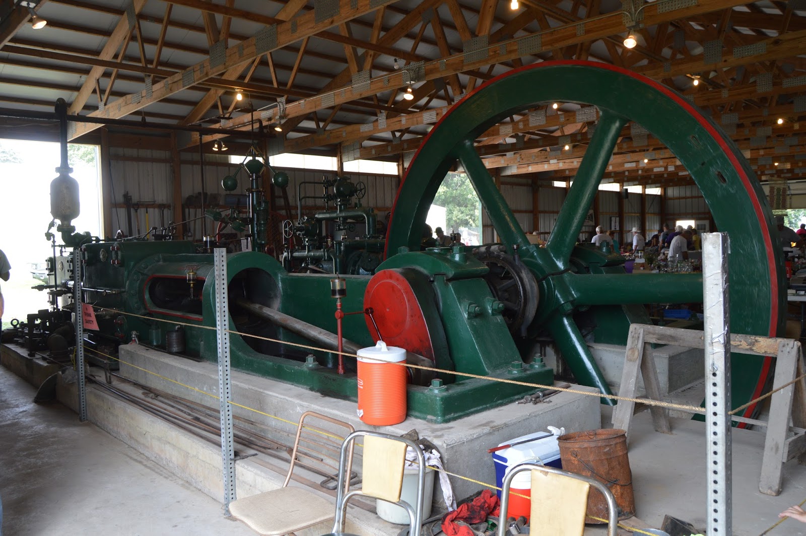 Industrial History: 1920 Vilter 250 HP Tandem Compound Steam Engine