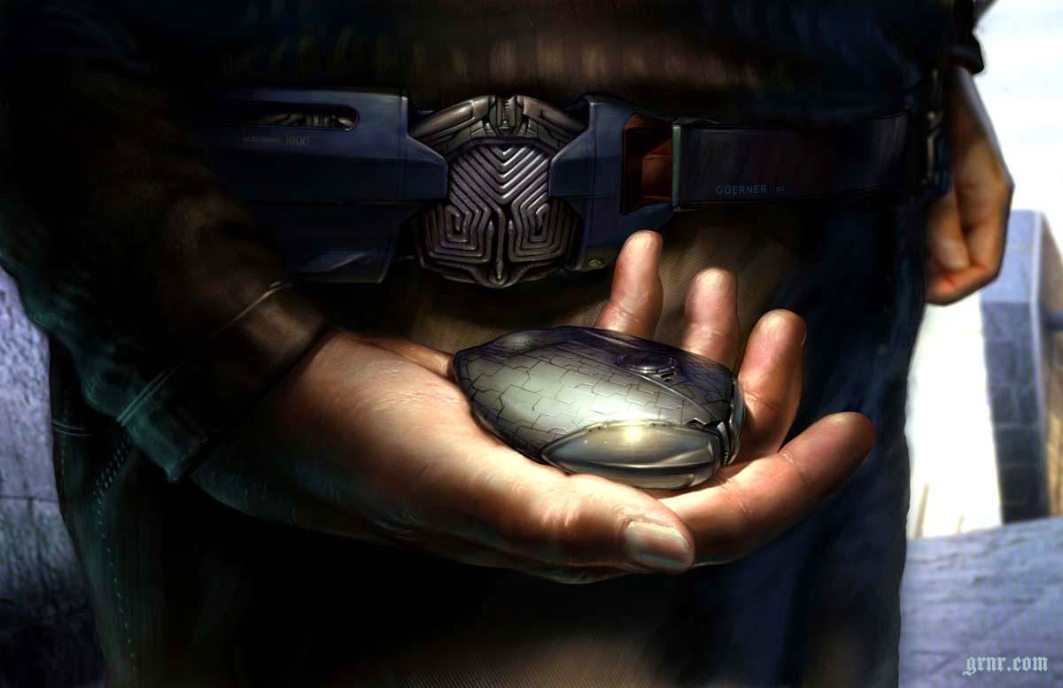 Creepy MINORITY REPORT Spider Robot Concept Designs by Mark Goerner ...