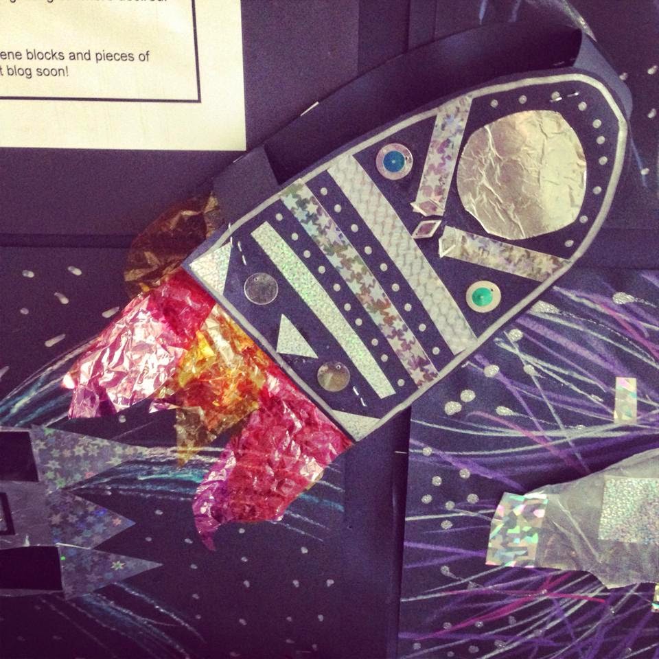 Visual Arts: Outer Space Display