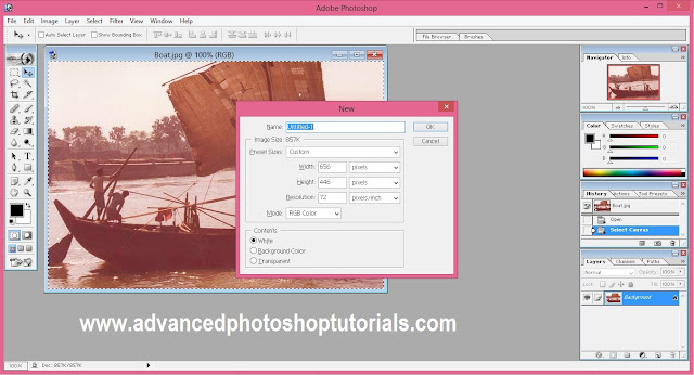 Restore Boat Color Advanced Photoshop Tutorials restore-boat-color-advanced-photoshop-tutorials