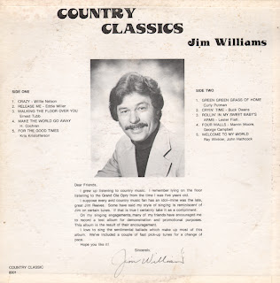 Appearing In The Motel Lounge: Country Classics - Jim Williams