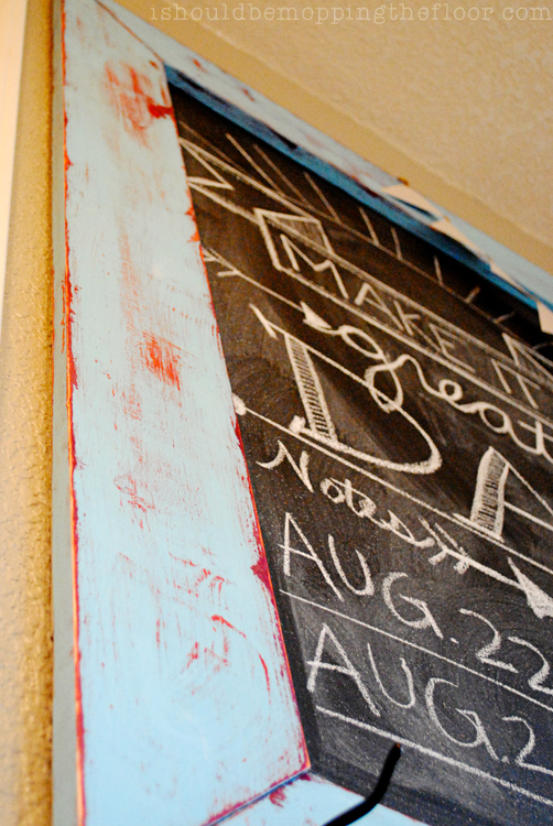 How to Achieve a Chippy Layered-Paint Finish on Wood Pieces | i should ...