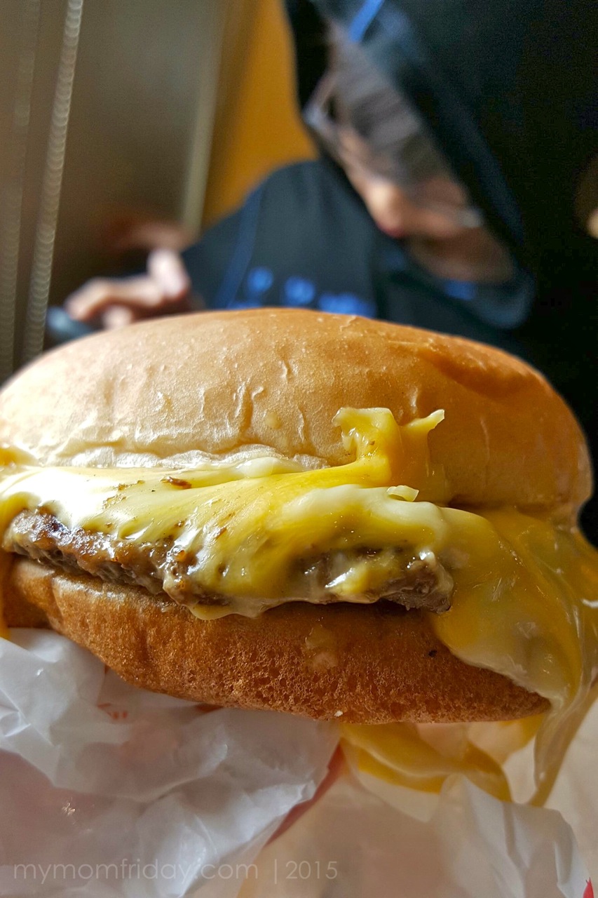 My Mom-Friday: Hot and Cheesy Makes an Angry Whopper