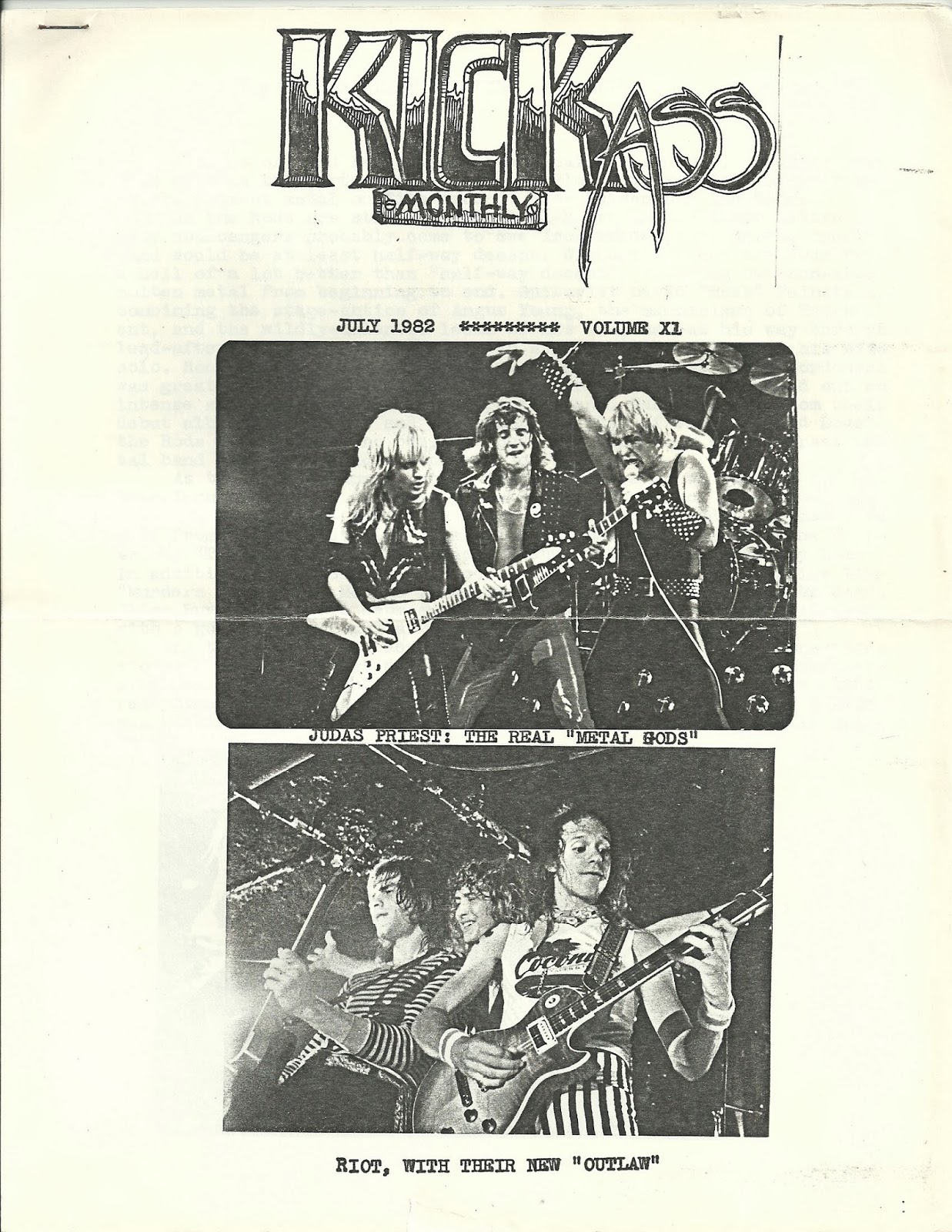 Kick Ass Monthly: KICK ASS MONTHLY - BOB MULDOWNEY