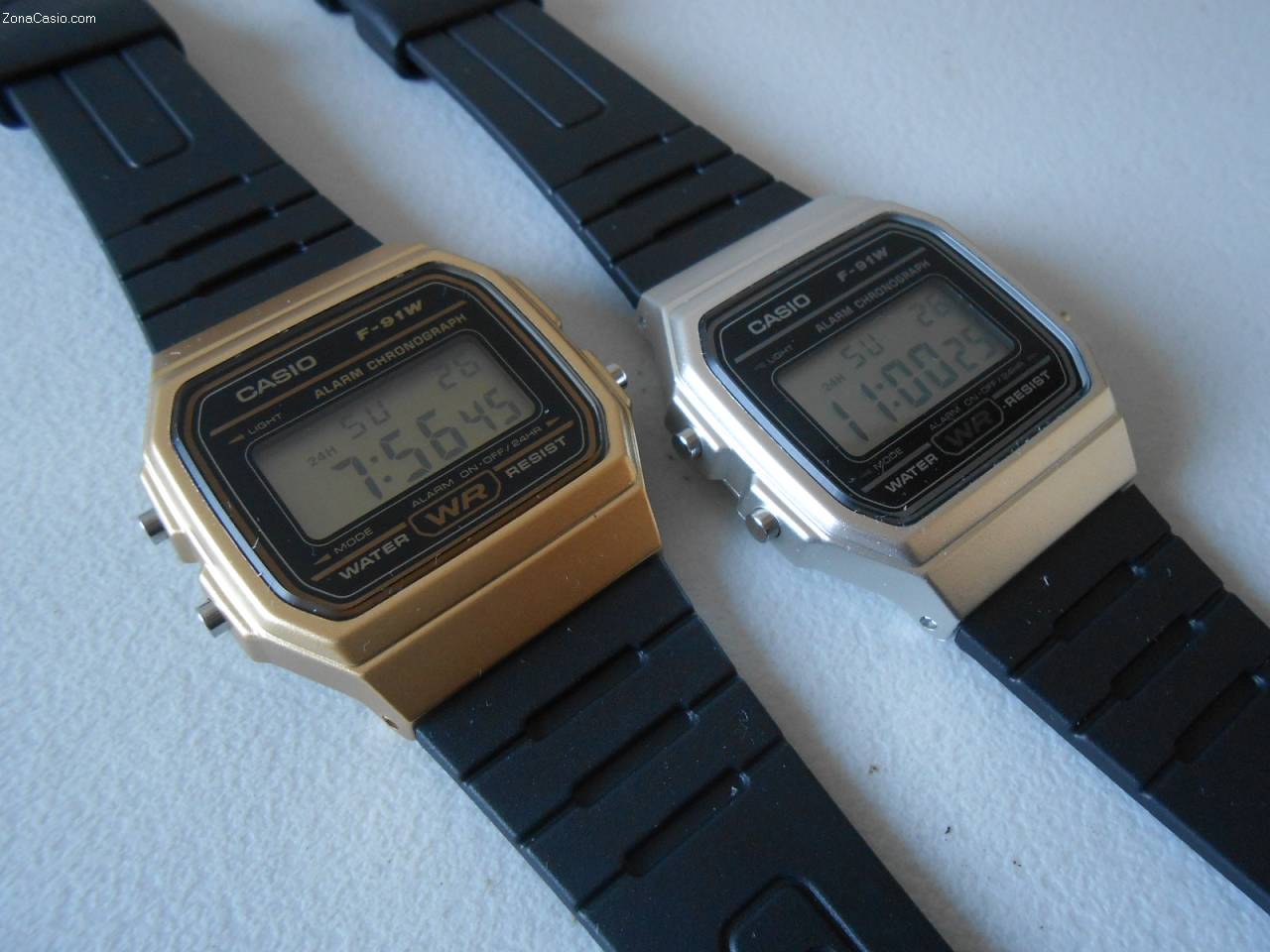 Zona Casio: Prueba: Casio F-91-WM. Vuelve "el grande"