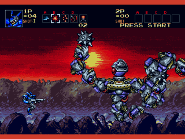 The Videogames Museum: CONTRA HARD CORPS (SEGA GENESIS) / PROBOTECTOR ...