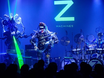 예술 그리고 기술: [컴퓨터 예술] 일본산 로봇 밴드 Z-Machines