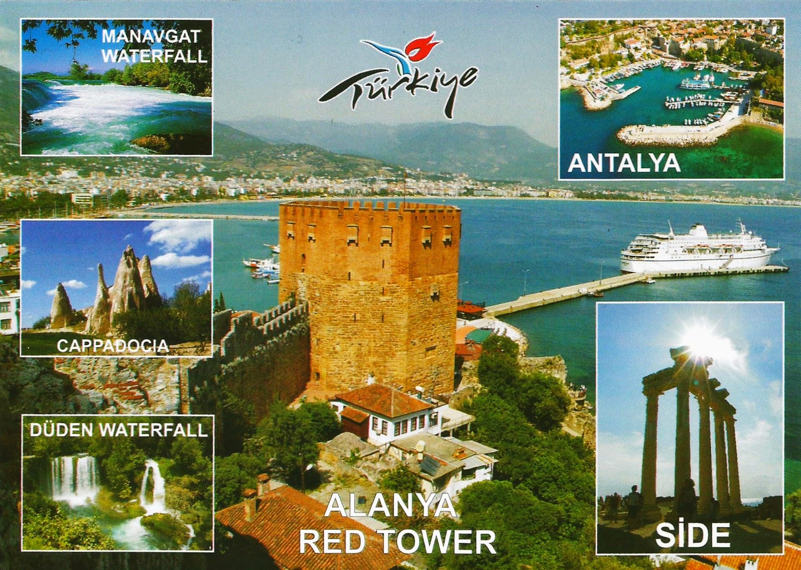 Postcards on My Wall: Alanya, Antalya, Turkey (Unesco Tentative)