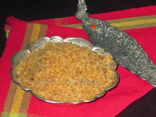 Sindhi Food Mazaa: CHOORI / CHURMO