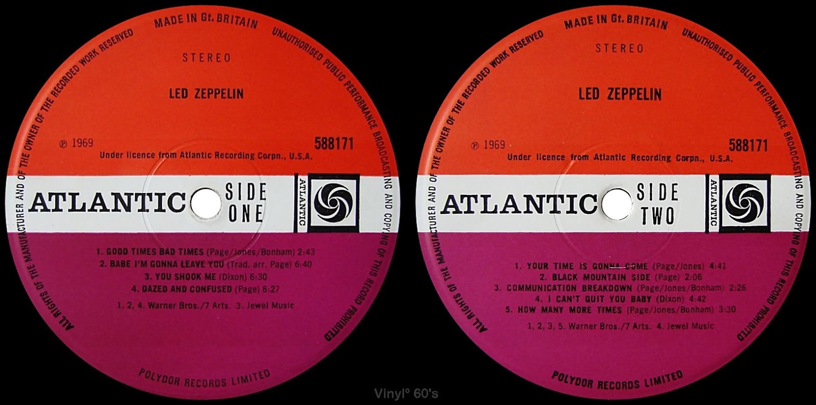 1969 Led Zeppelin - Led Zeppelin - Rockronología