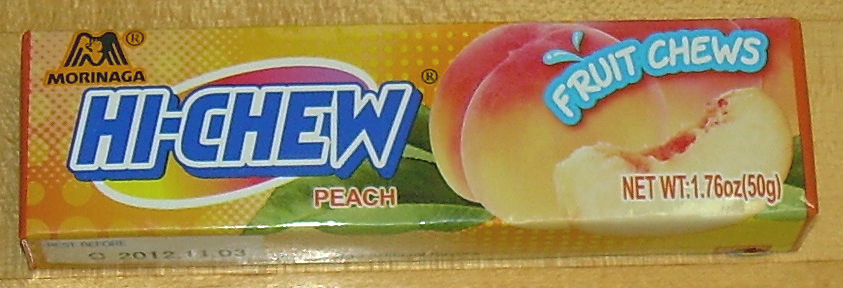 Japanese Snack Reviews: Morinaga Peach Hi-Chew