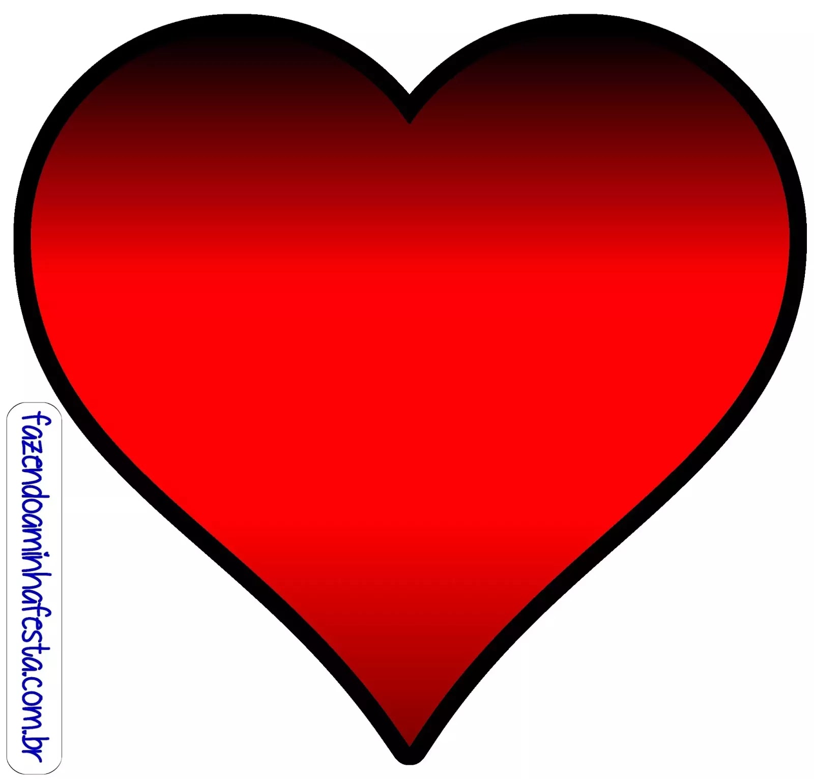 Corazones para Etiquetas, Toppers y más Decoraciones para Imprimir ...