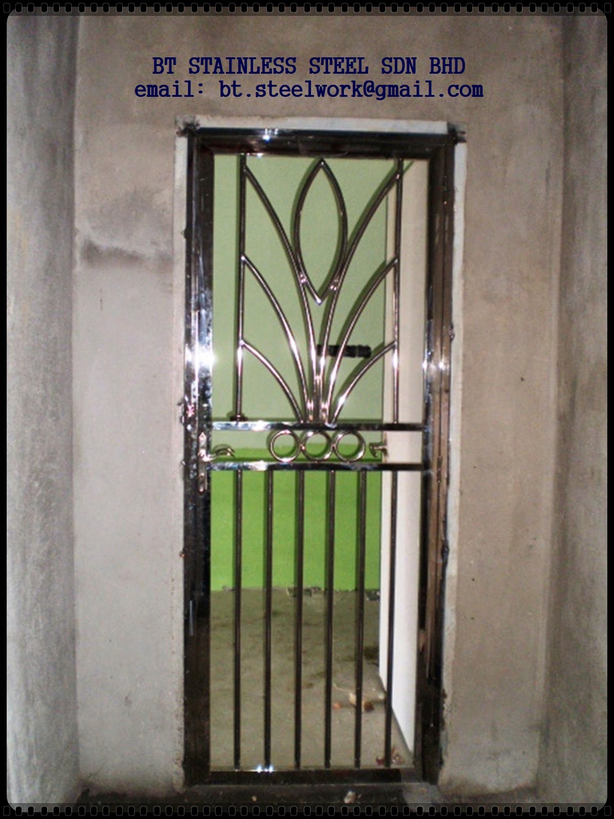 BT STAINLESS STEEL SDN BHD: BT STEEL WORK: CONTOH - CONTOH GRILL PINTU ...