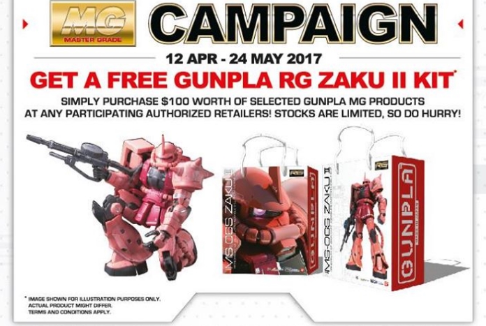 Master Grade GunPla Campaign [SINGAPORE]
