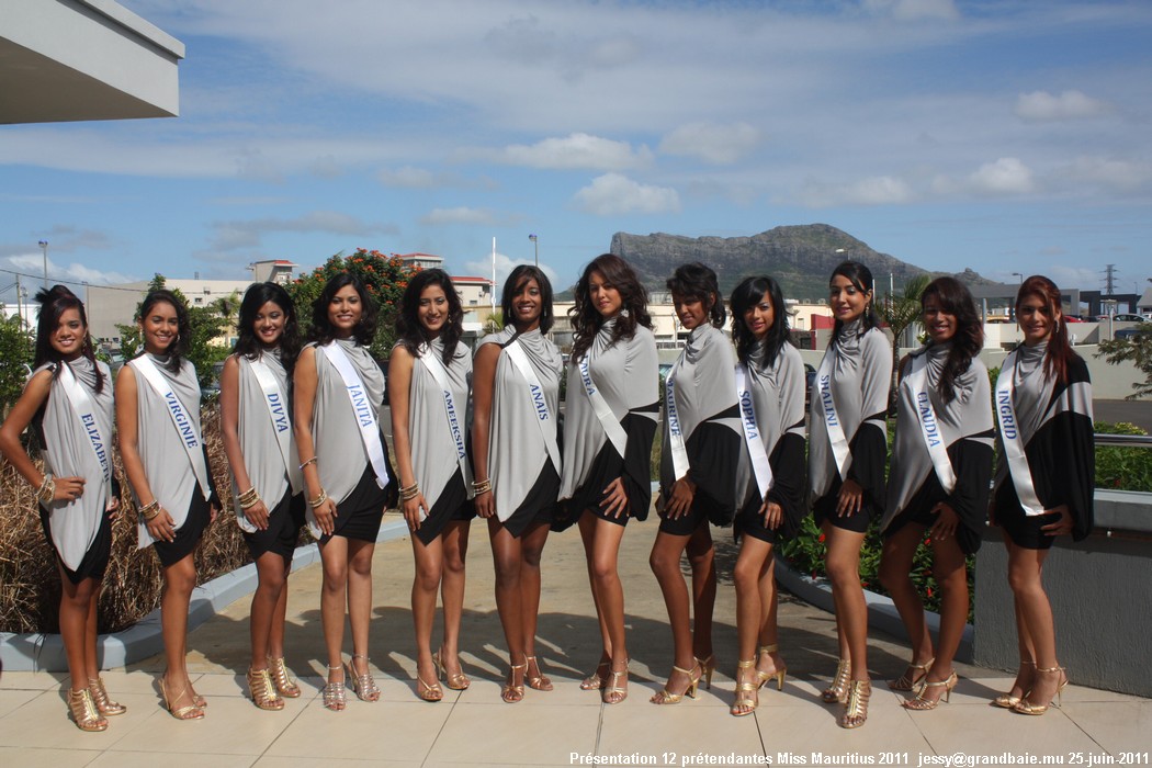 Steve Williams: 12 finalaists of Miss Mauritius 2011 - The WINNER will ...